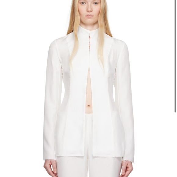 Tops | Elegant White Womens Jacket | Poshmark